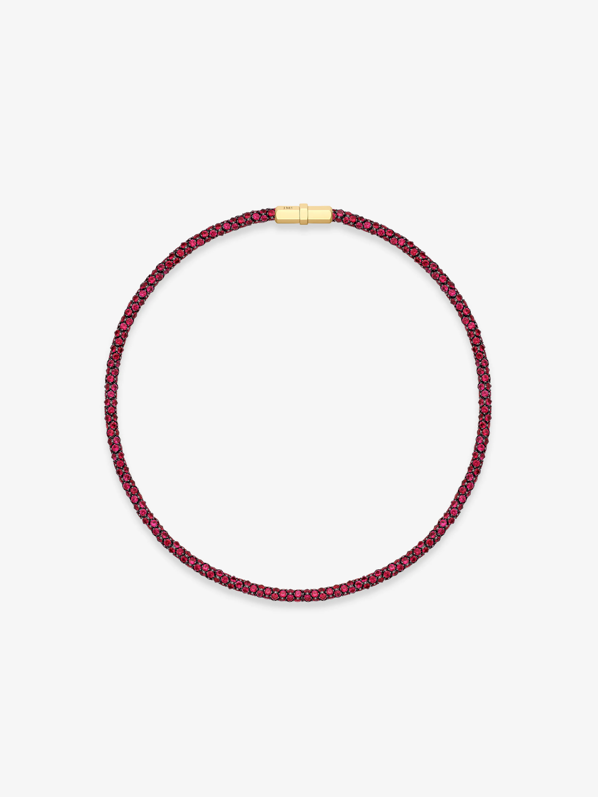 Tempest Narrow Ruby Necklace – Jessica McCormack UK