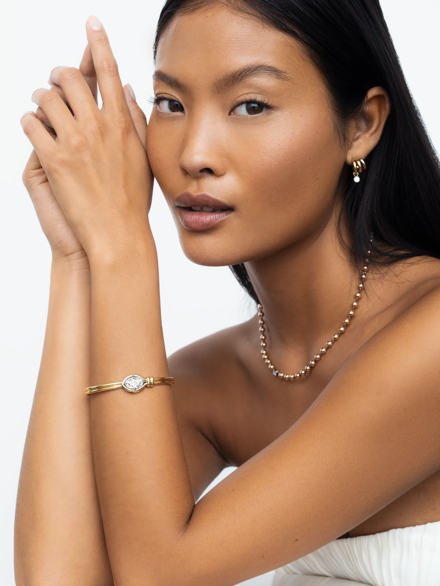 Arbor Knot 3ct Diamond Bangle – Jessica McCormack UK