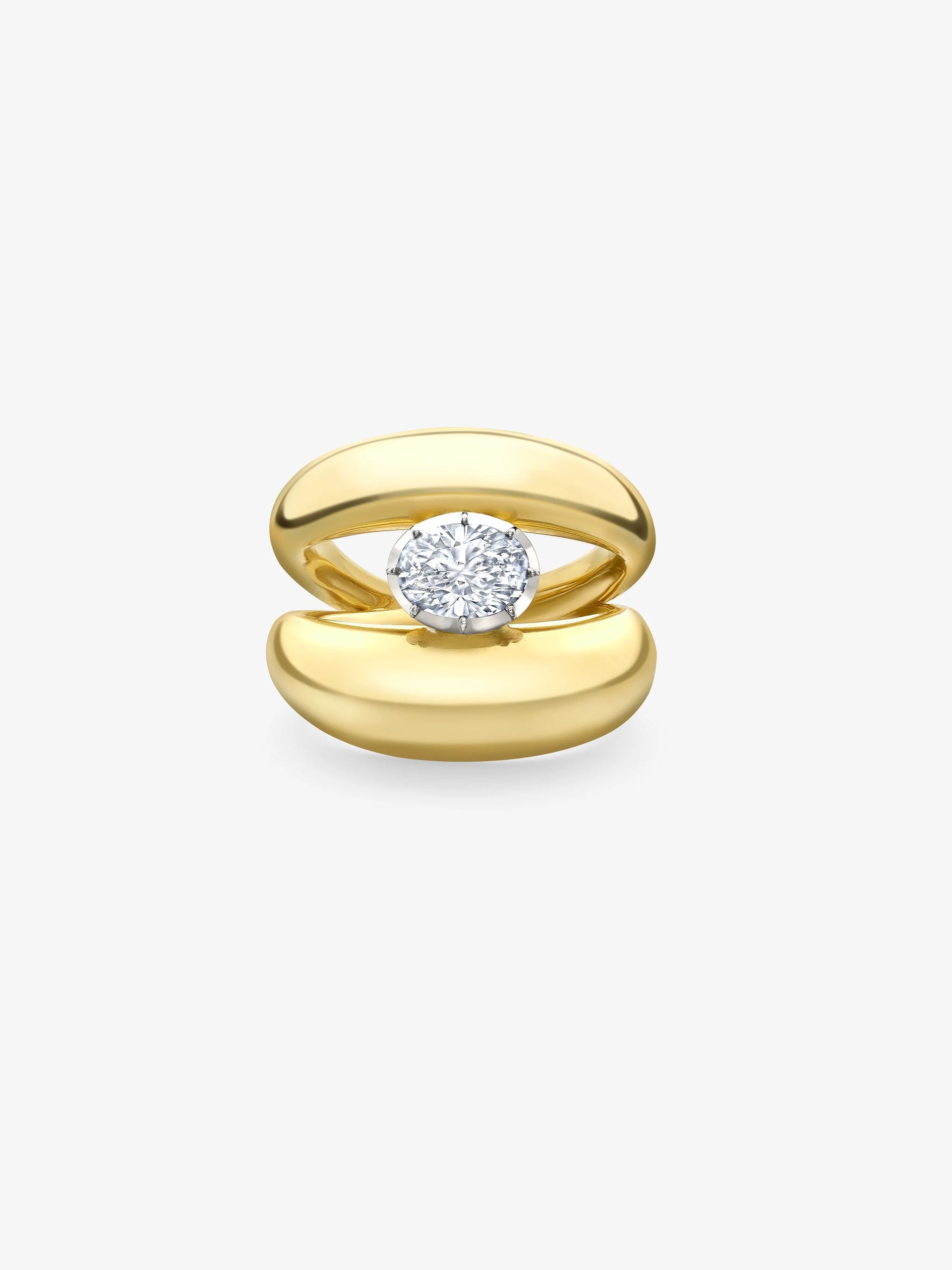 Rush Hour Oval Diamond Double Take Ring – Jessica McCormack