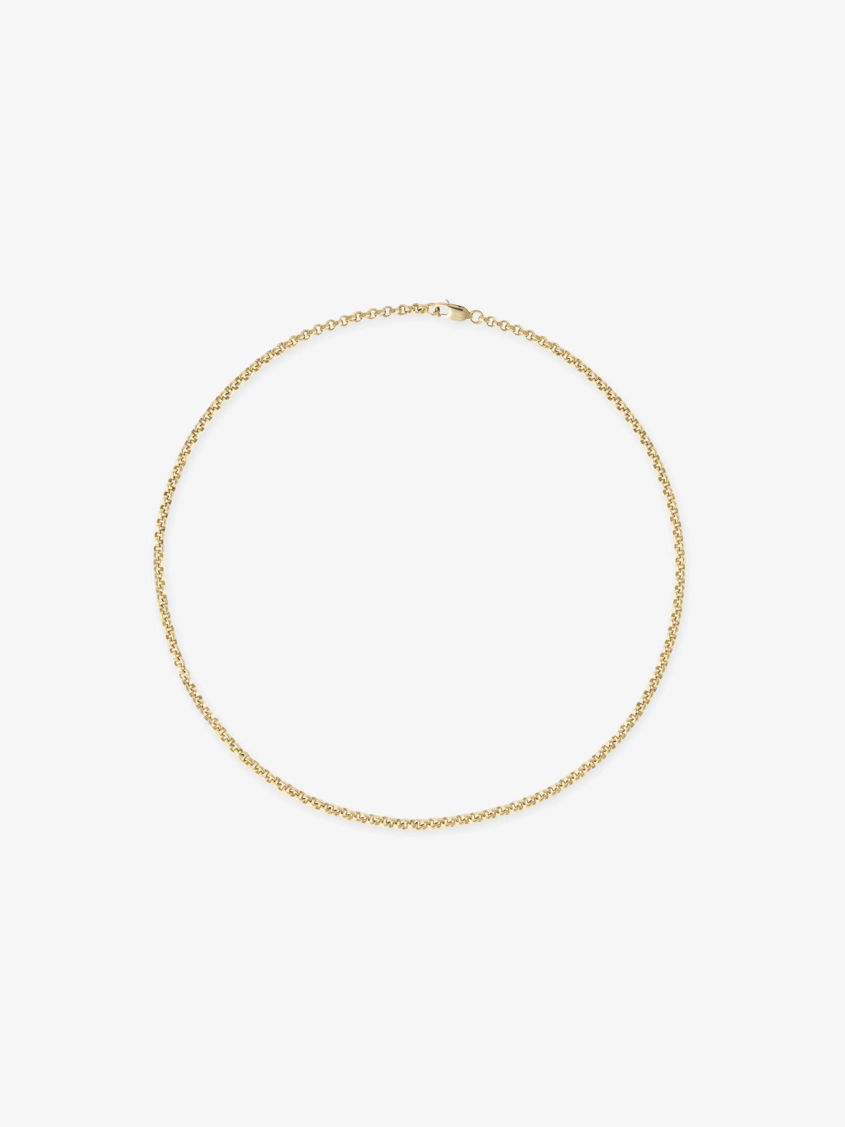 Signature Yellow Gold 16" Belcher Chain | Jessica McCormack – Jessica ...