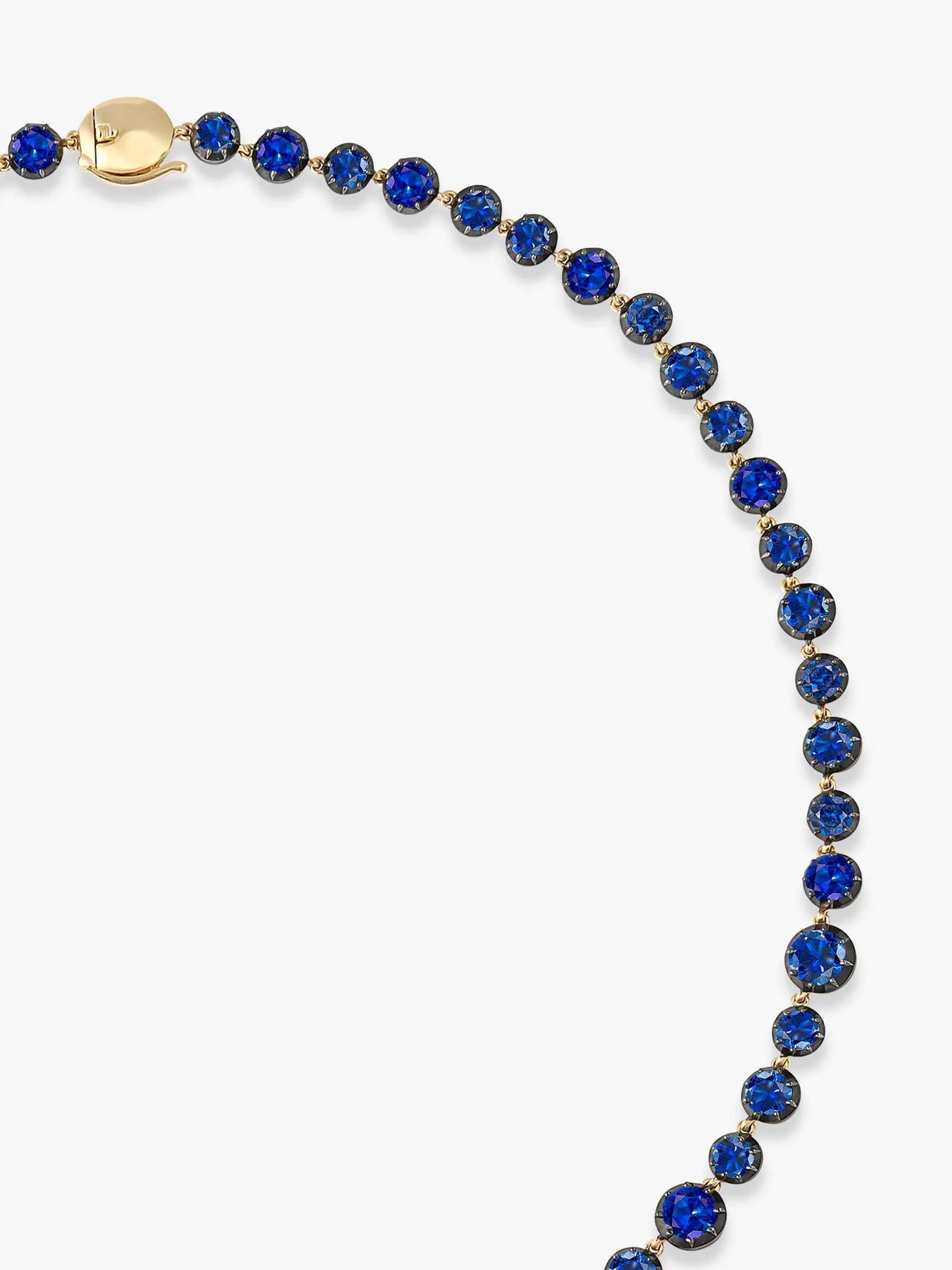 Signature Sapphire Button Back Necklace – Jessica McCormack UK