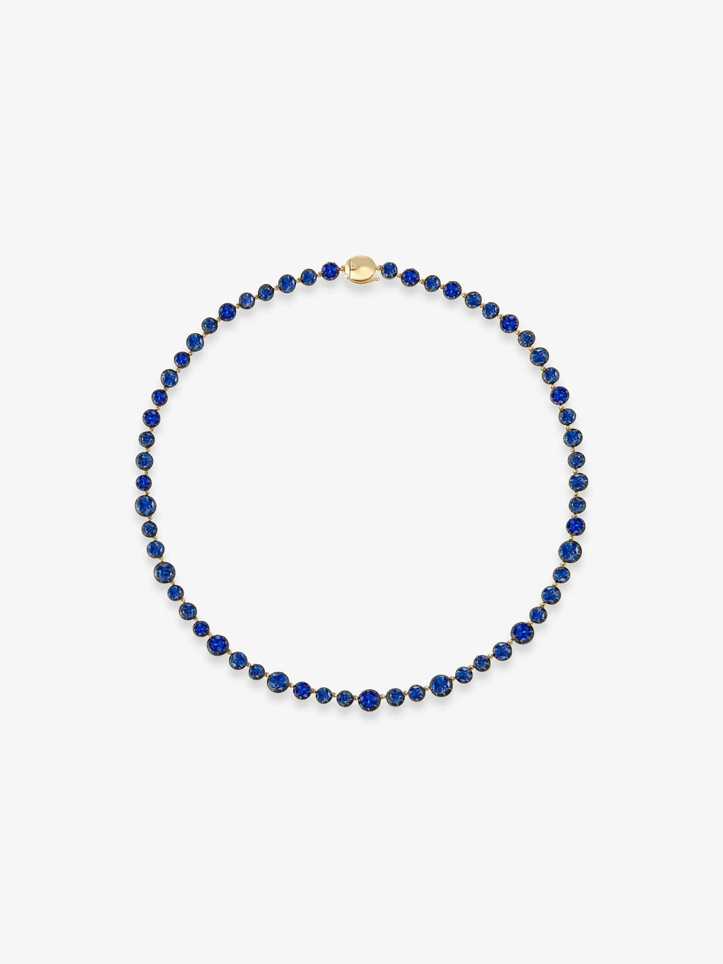 Signature Sapphire Button Back Necklace – Jessica McCormack UK