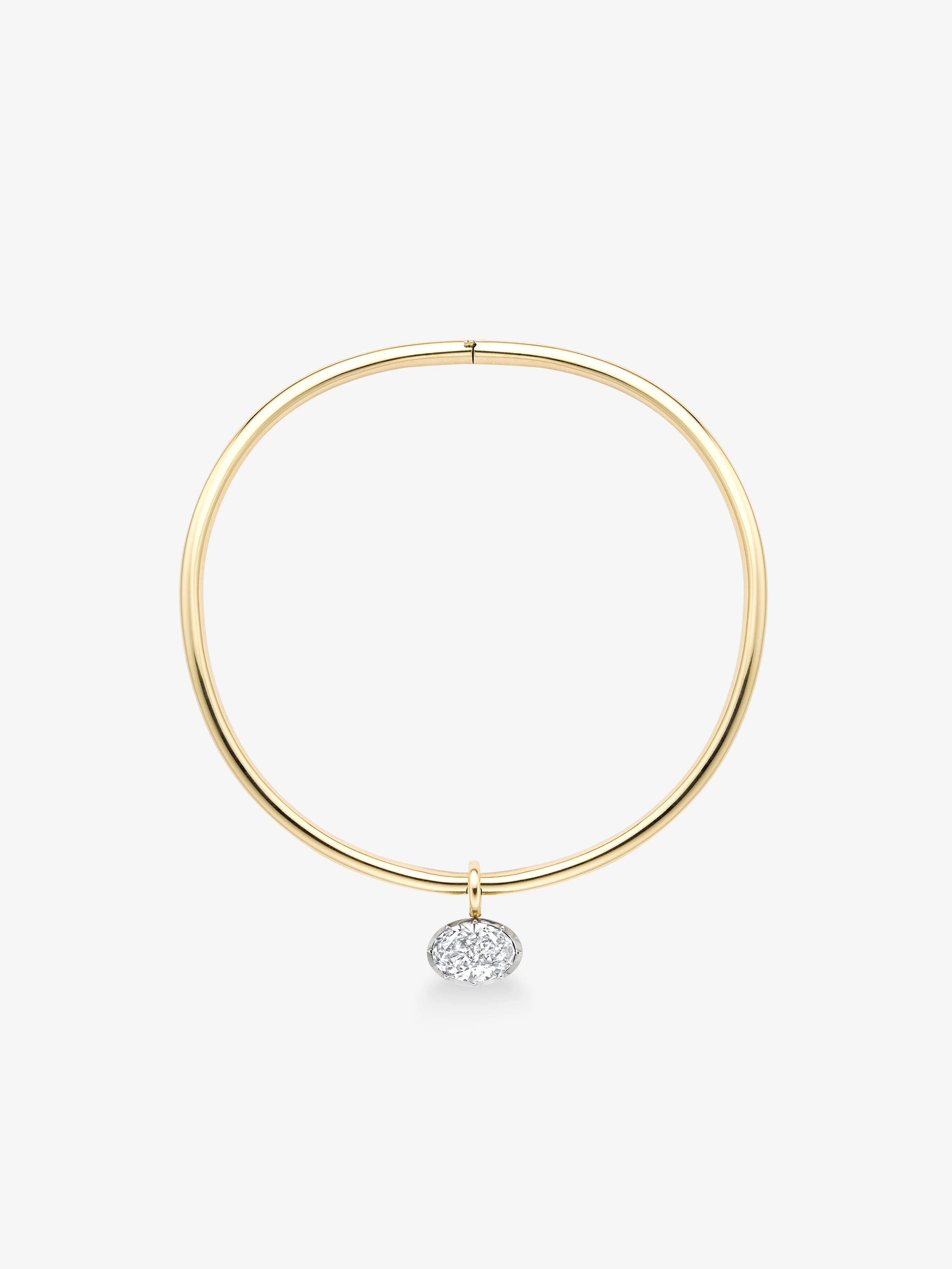 Oval Diamond Torque Necklace | Jessica McCormack – Jessica McCormack UK