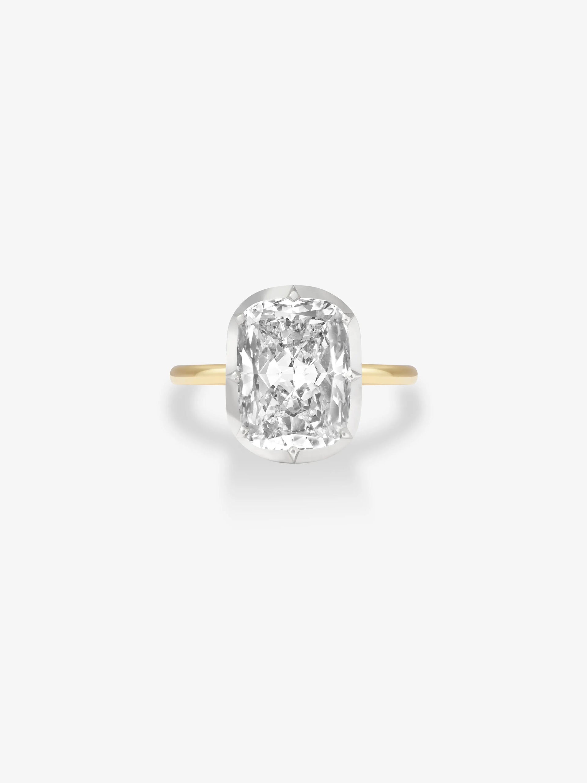 7.01ct Cushion Diamond Button Back Ring | Jessica McCormack – Jessica ...