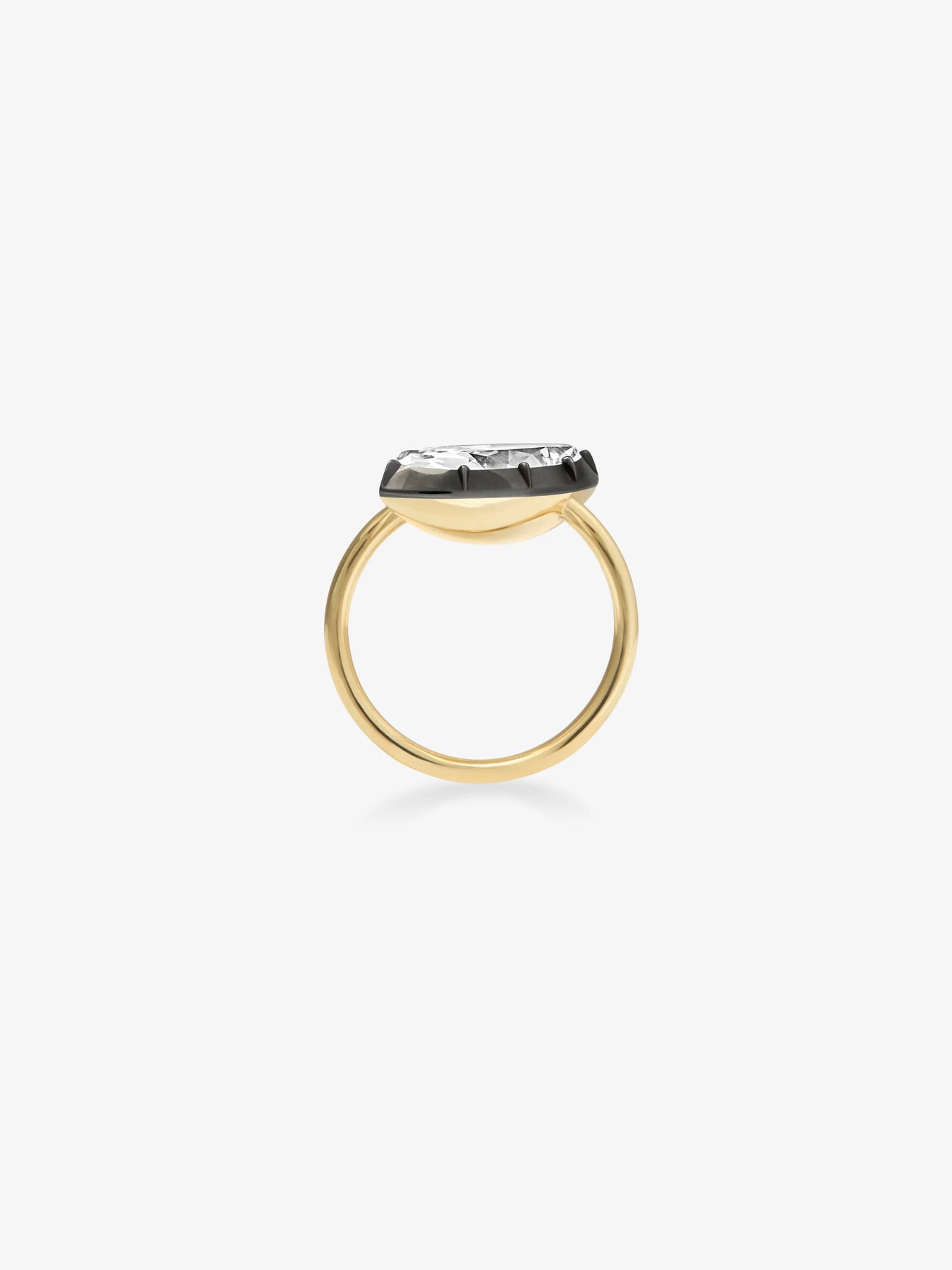 3.52ct Tilted Marquise Diamond Button Back Ring | Jessica McCormack ...