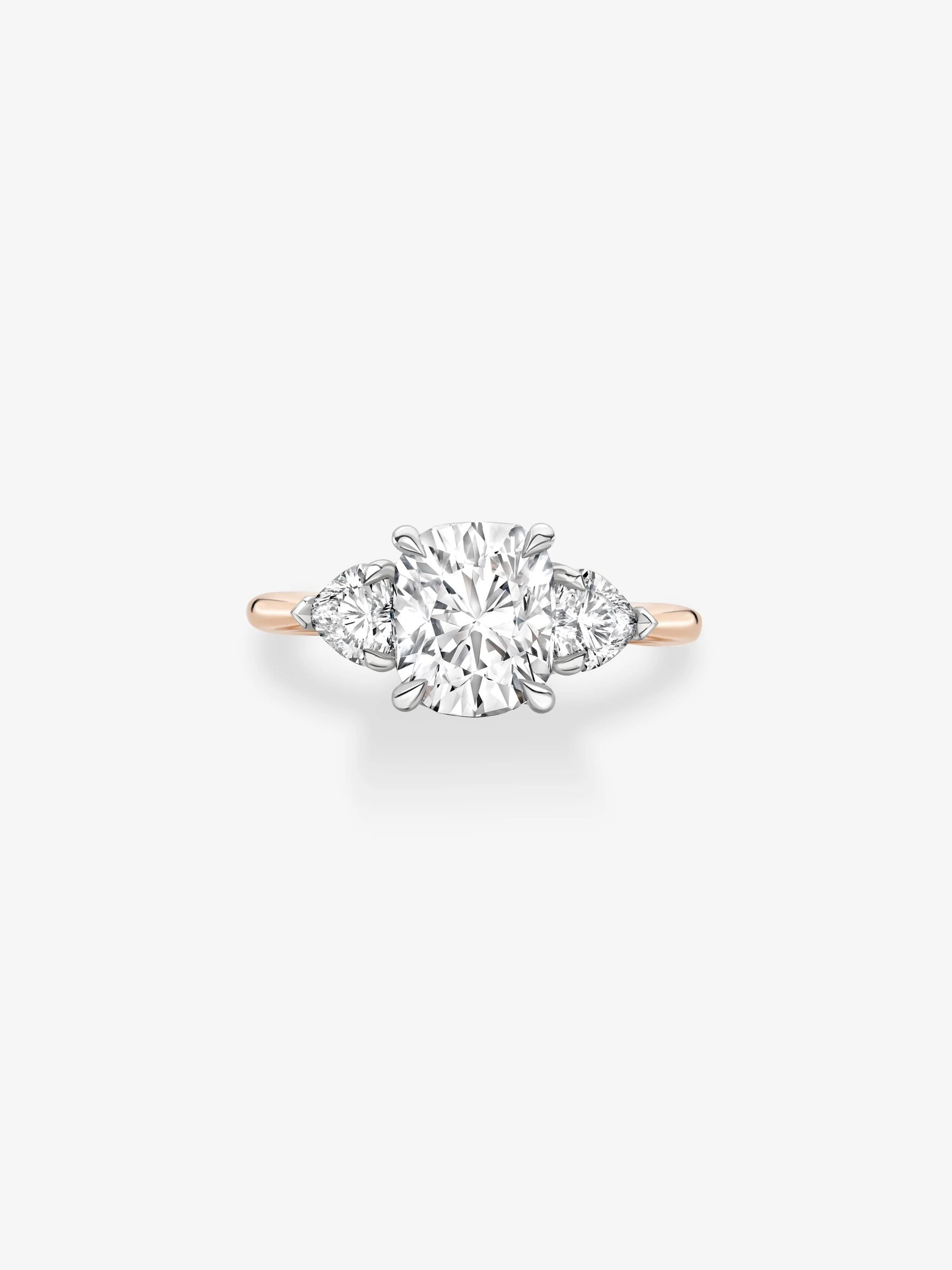2.10ct Three-Stone Diamond Ring | Jessica McCormack