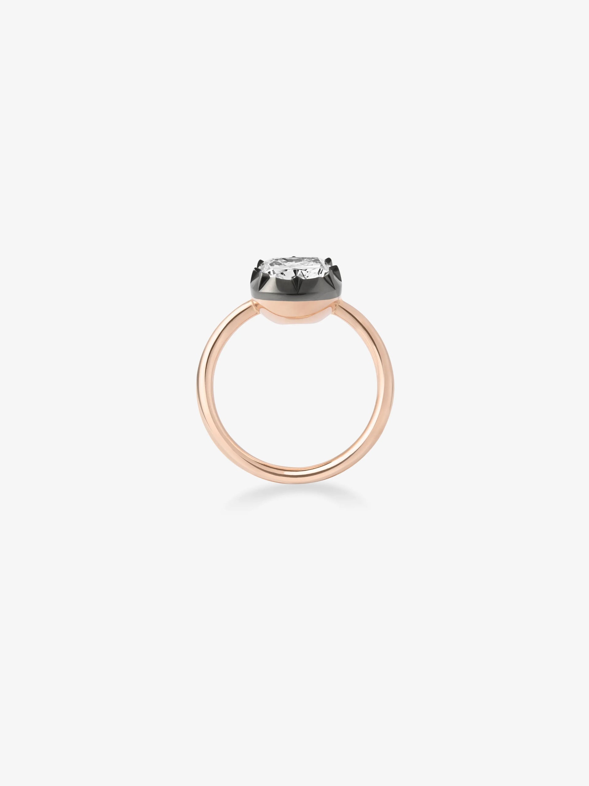 3.06ct Cushion Diamond Button Back Ring | Jessica McCormack – Jessica ...