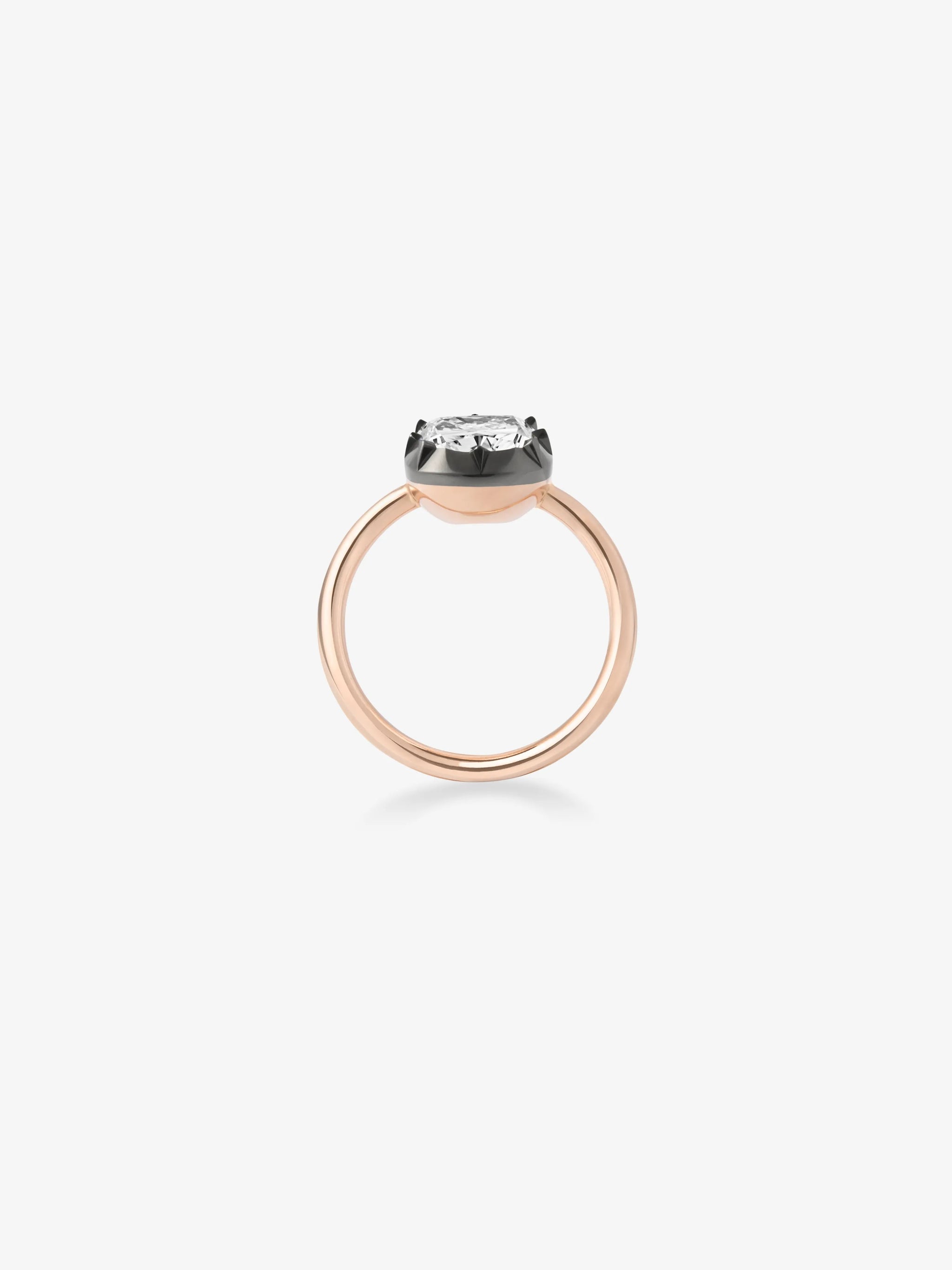 3.06ct Cushion Diamond Button Back Ring | Jessica McCormack – Jessica ...