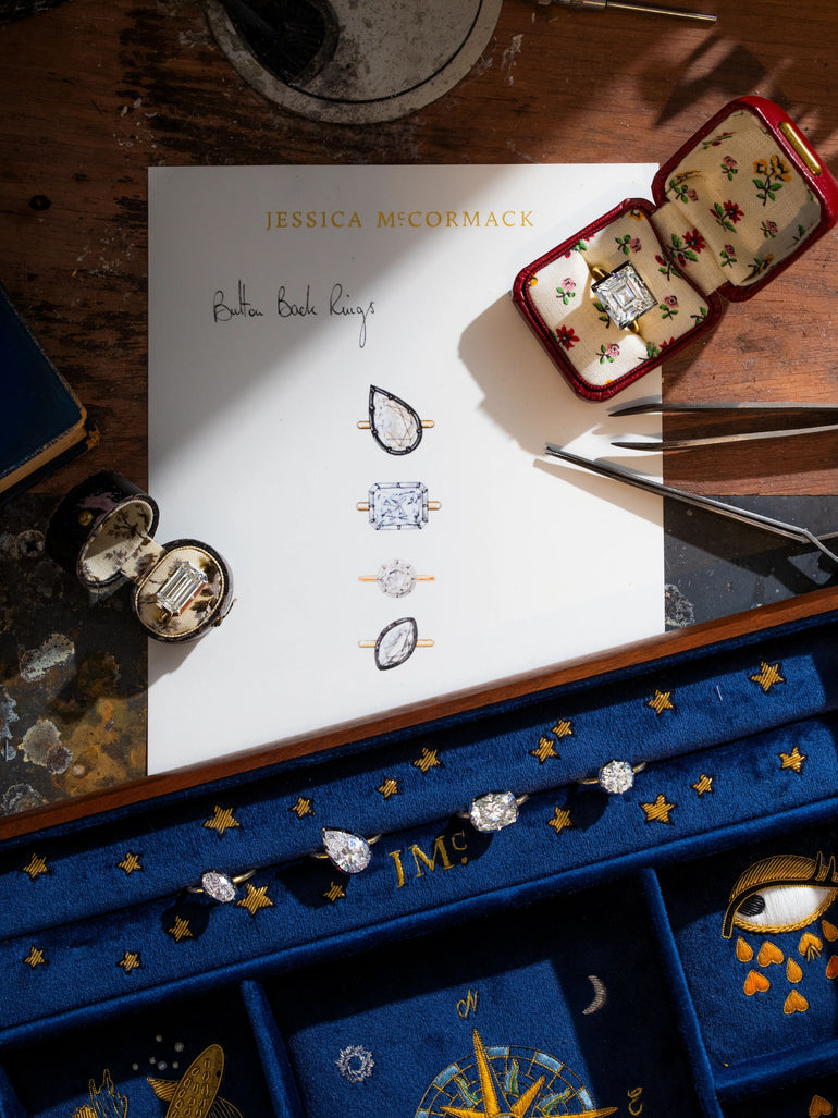 Luxury Button Back Rings | Jessica McCormack – Jessica McCormack UK