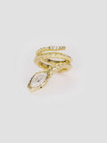 0.90ct Diamond Golden Snake Ring | Jessica McCormack – Jessica McCormack UK